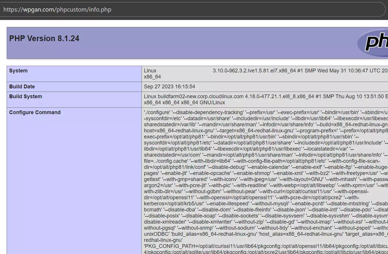 Cara Menggunakan Versi PHP Tertentu di Folder cPanel – WPGan
